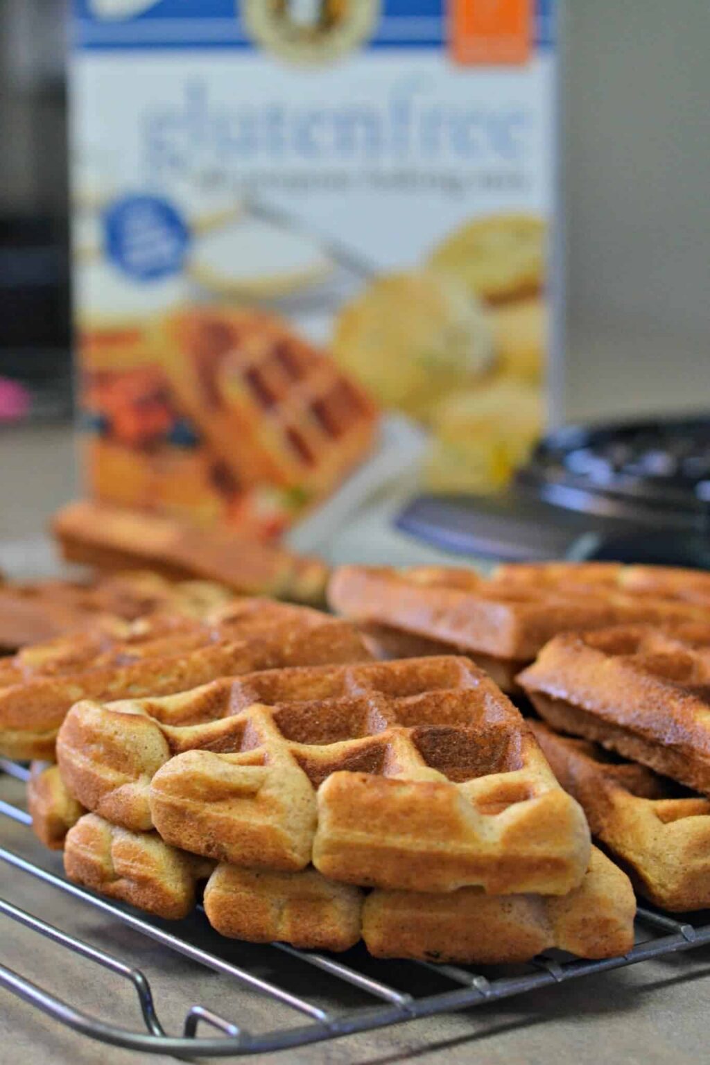 Easy Cinnamon Maple Waffles Recipe - Southern Kissed