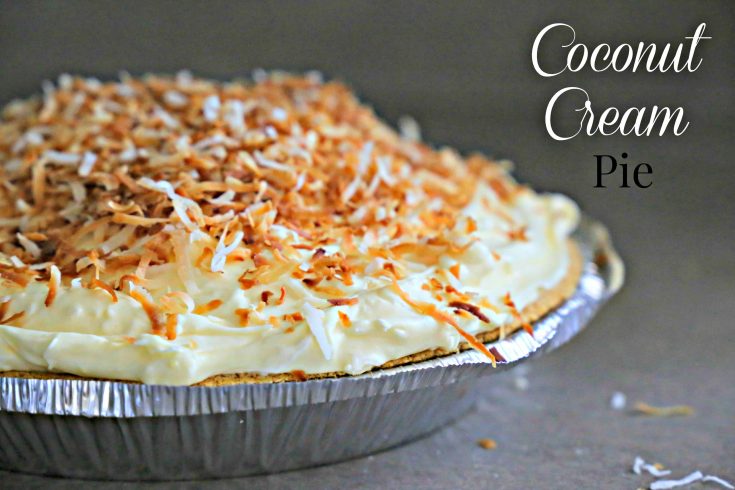 Easy No Bake Coconut Pie Recipe