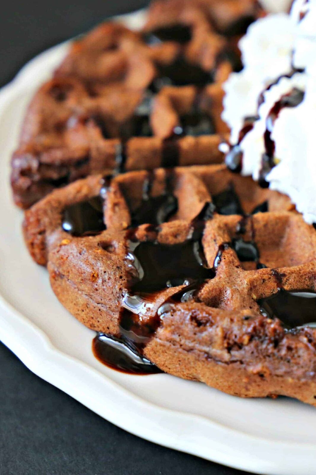 Homemade Waffles For Dessert