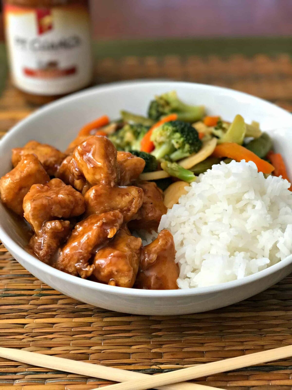 Simple Sesame Chicken - Southern Kissed