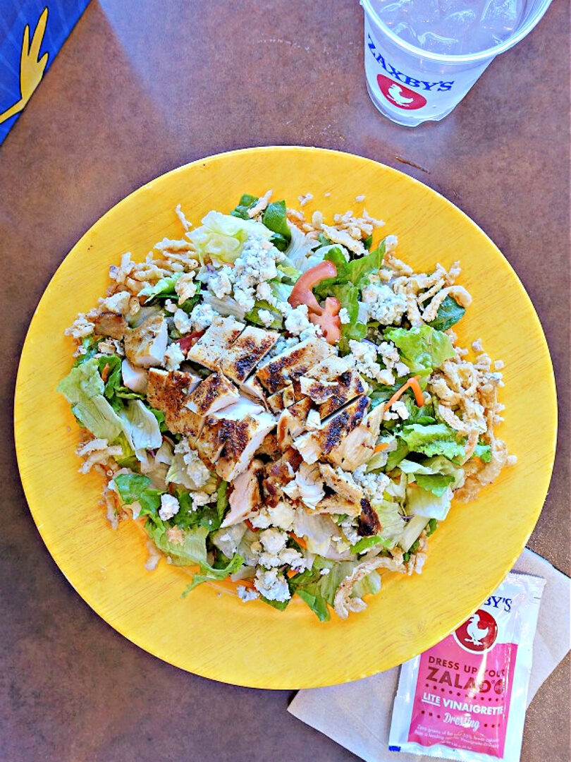 Zaxby's Salad Options that You'll Love! - Southern Kissed