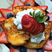 Toasted Angel Food Cake