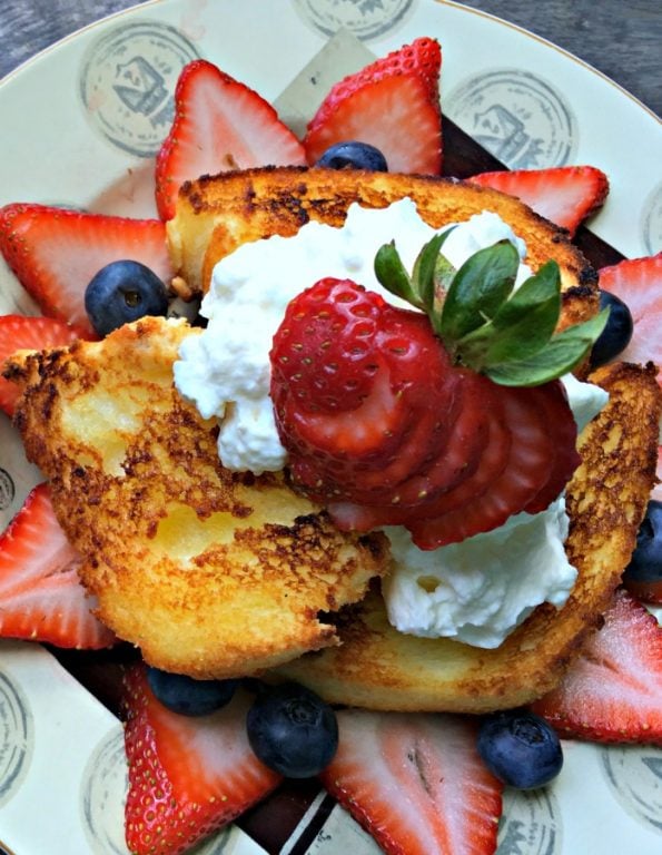 Toasted Angel Food Cake