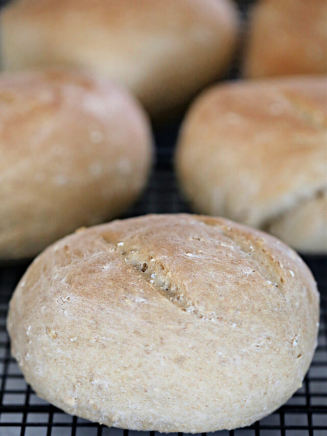 Mini Whole Wheat Loaves