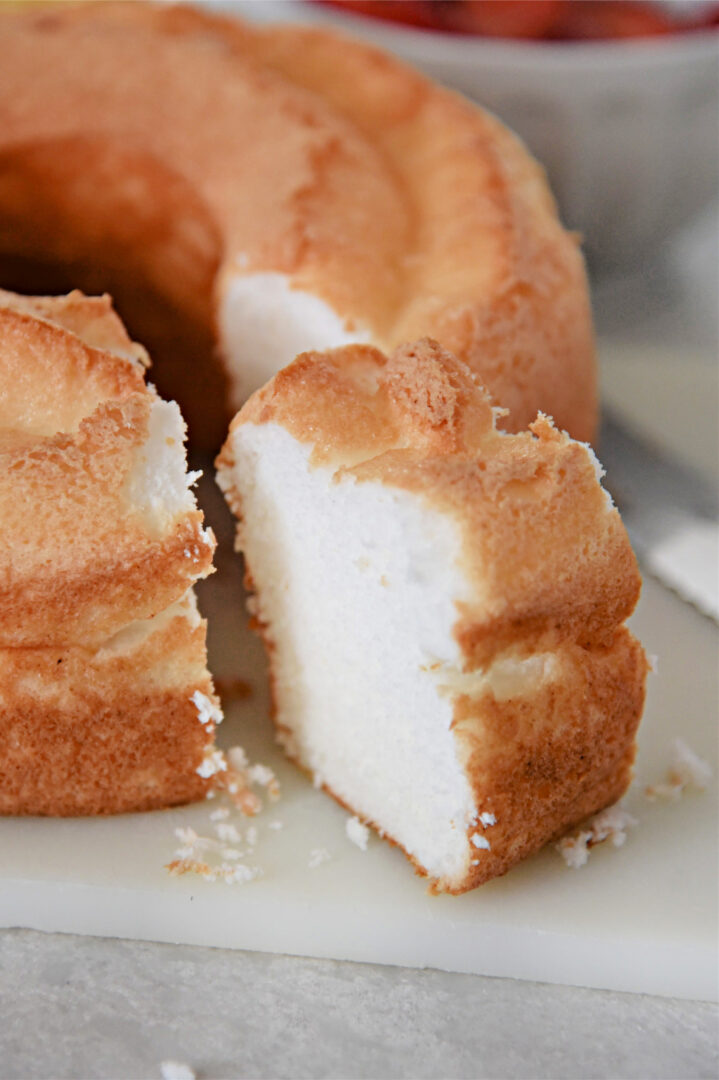 Toasted Angel Food Cake