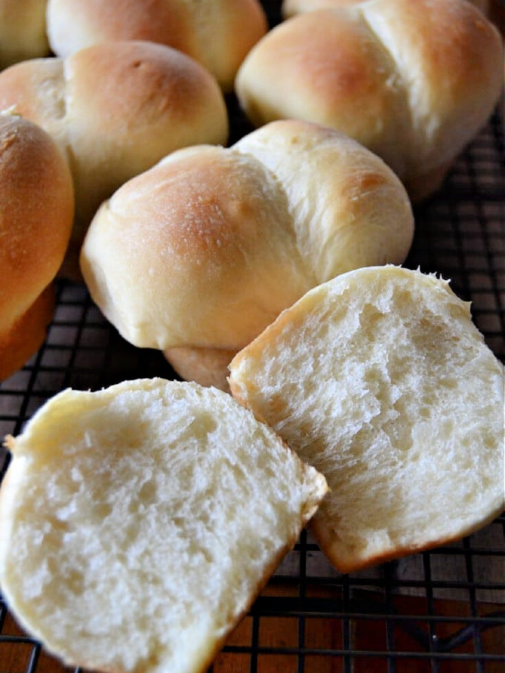 Lambert's Throwed Rolls Bread Machine Clone