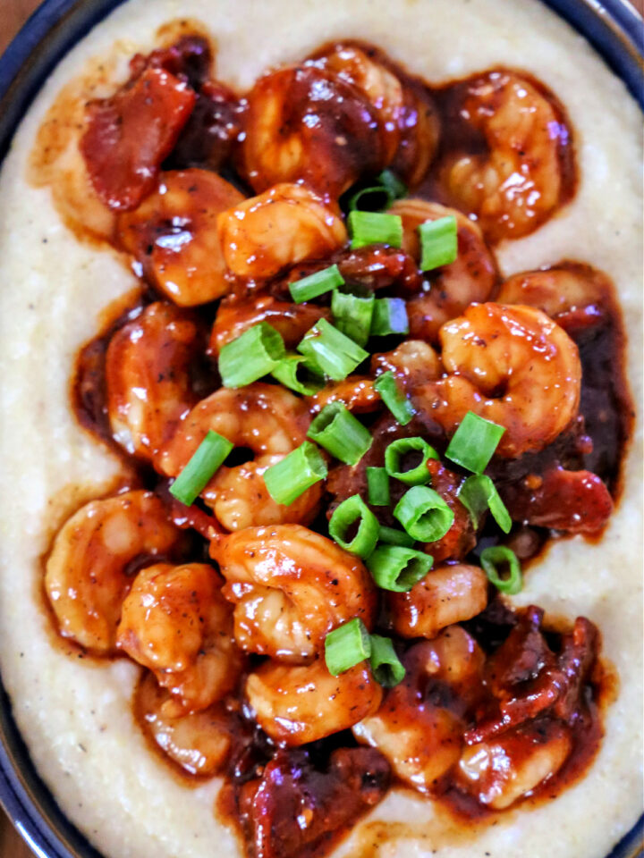 Bbq Shrimp And Grits Southern Kissed