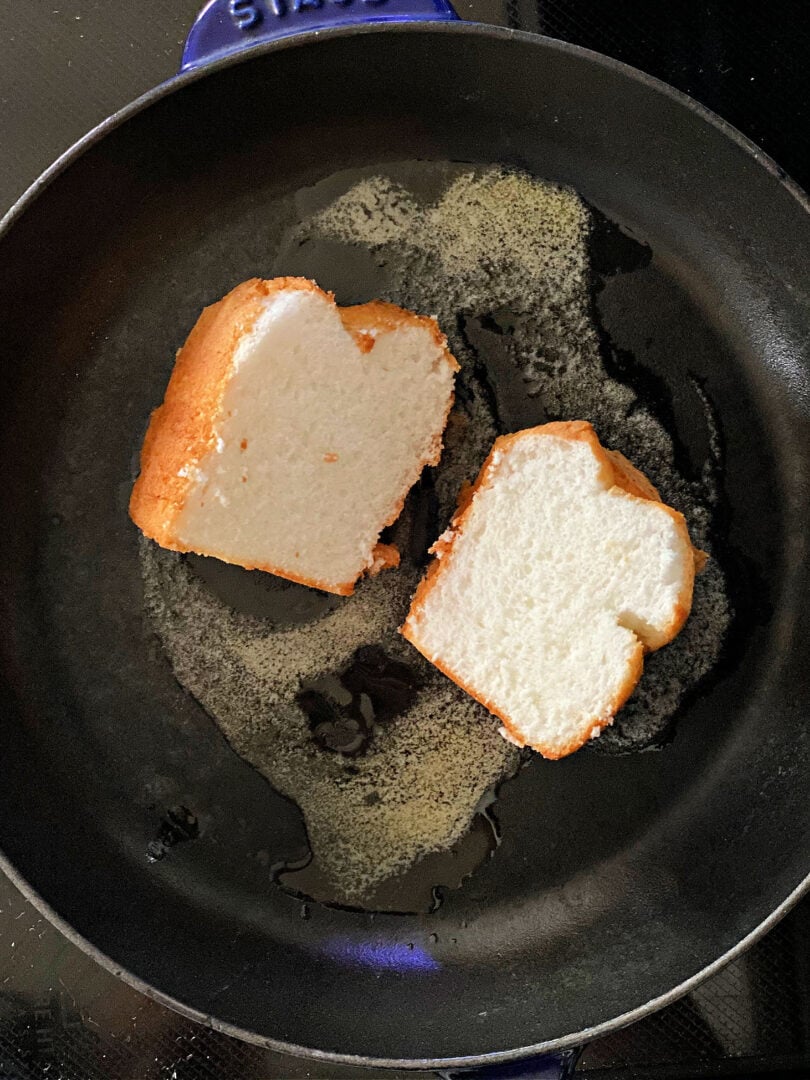 Toasted Angel Food Cake - Southern Kissed