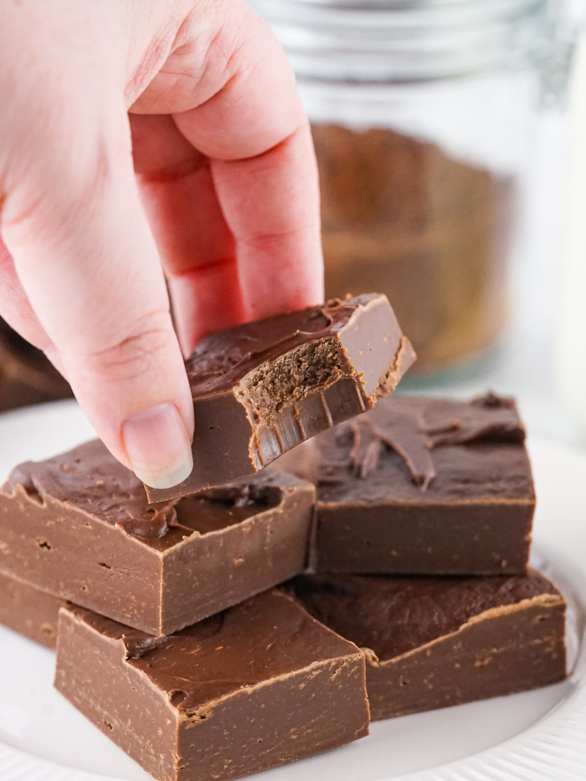 Easy Condensed Milk Fudge Recipe - Southern Kissed