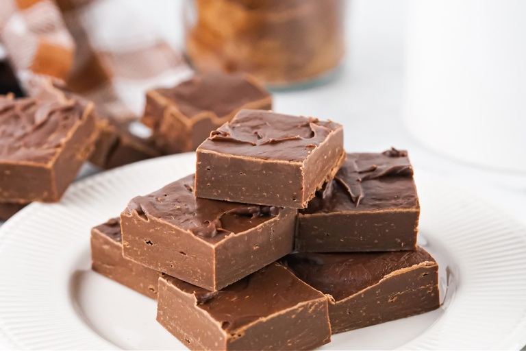 Easy Condensed Milk Fudge Recipe - Southern Kissed