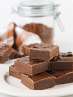 Easy Condensed Milk Fudge Recipe - Southern Kissed