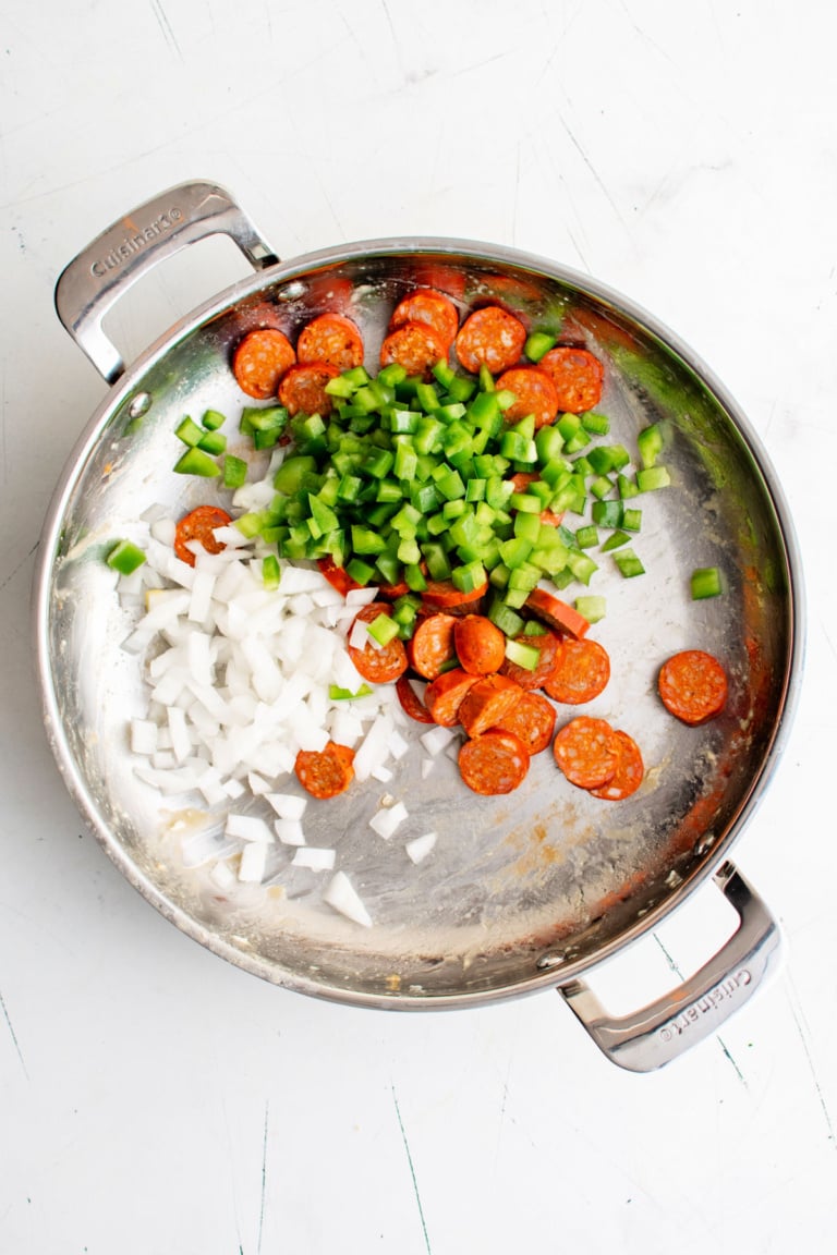 Easy One-Pan Chicken Paella - Southern Kissed