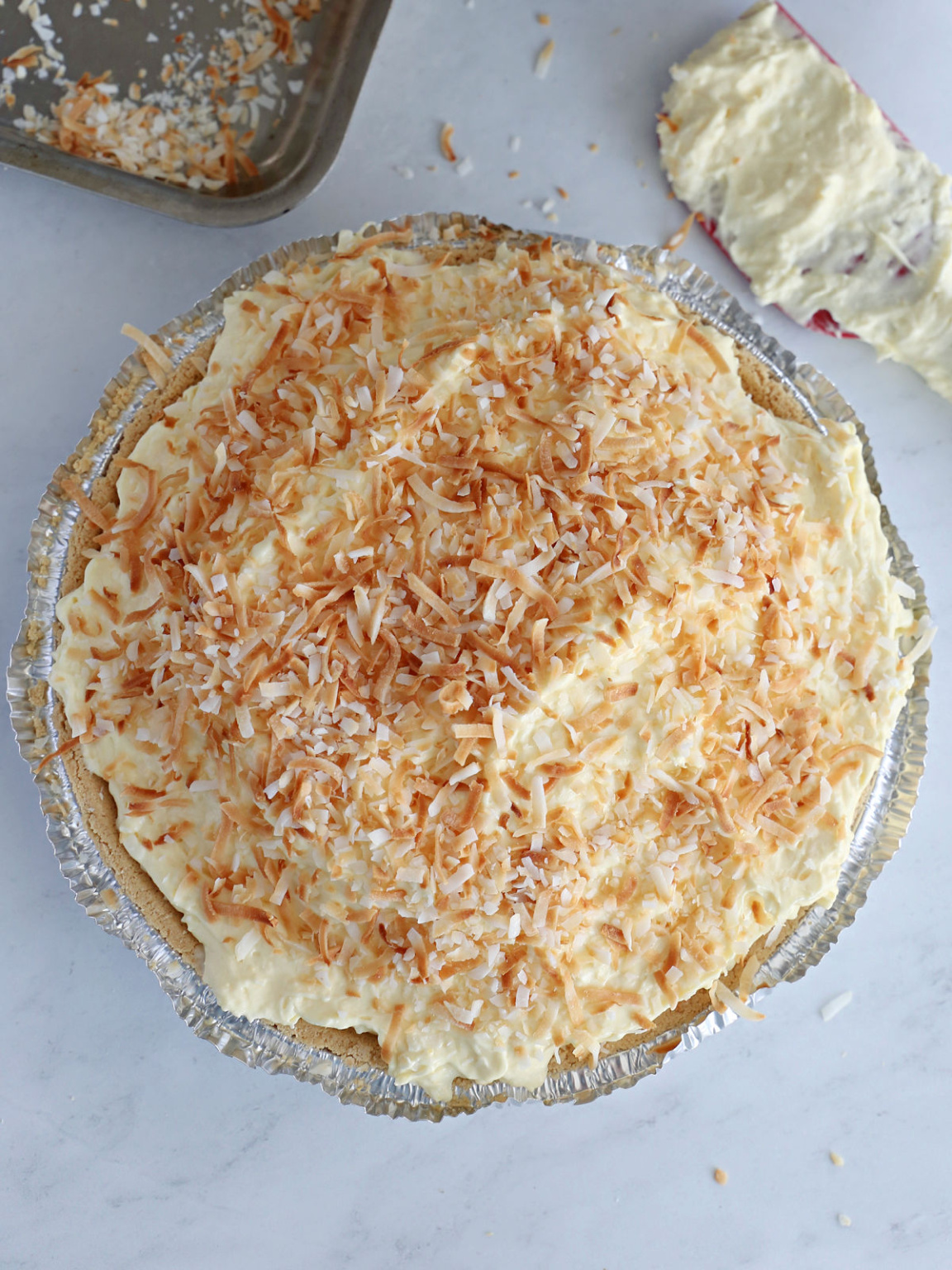 Easy No-Bake Coconut Pie Recipe - Southern Kissed