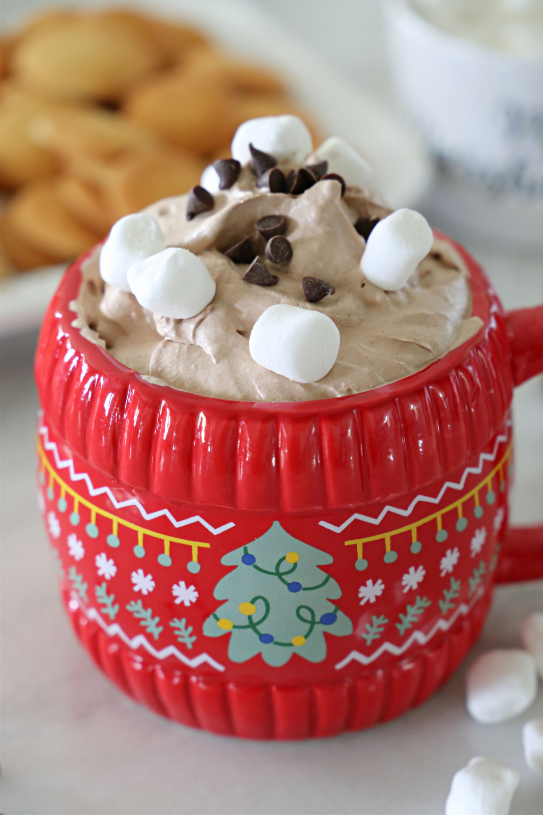 Easy Hot Cocoa Dip - Southern Kissed