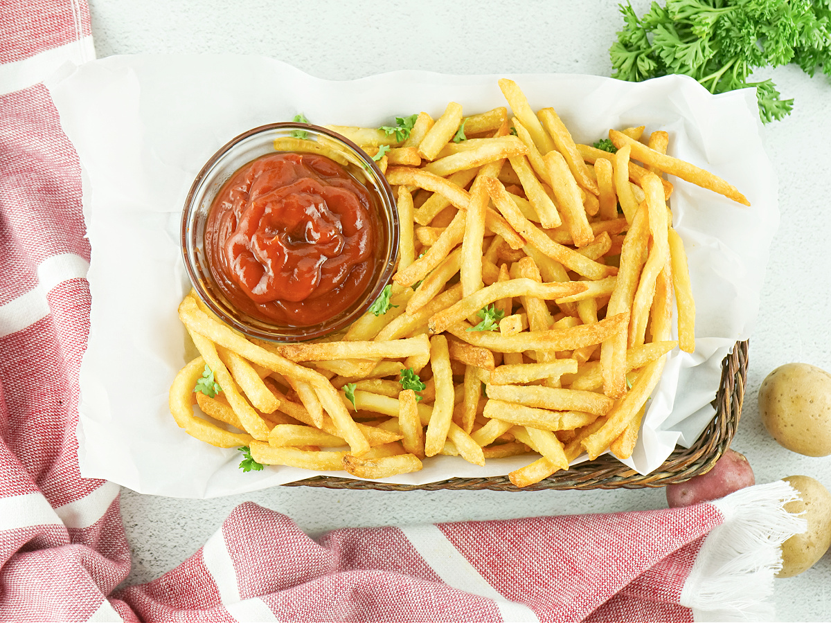 Air Fryer French Fries - Southern Kissed