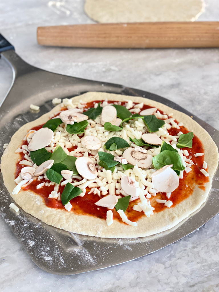 Baking Pizza In an Outdoor Pizza Oven - Southern Kissed