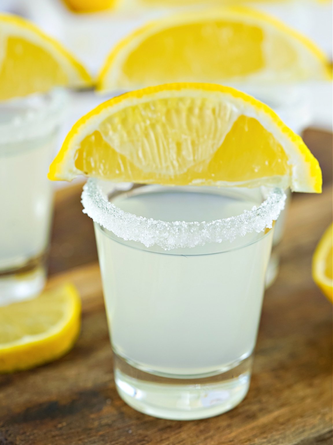 Lemon Drop Shots - Southern Kissed