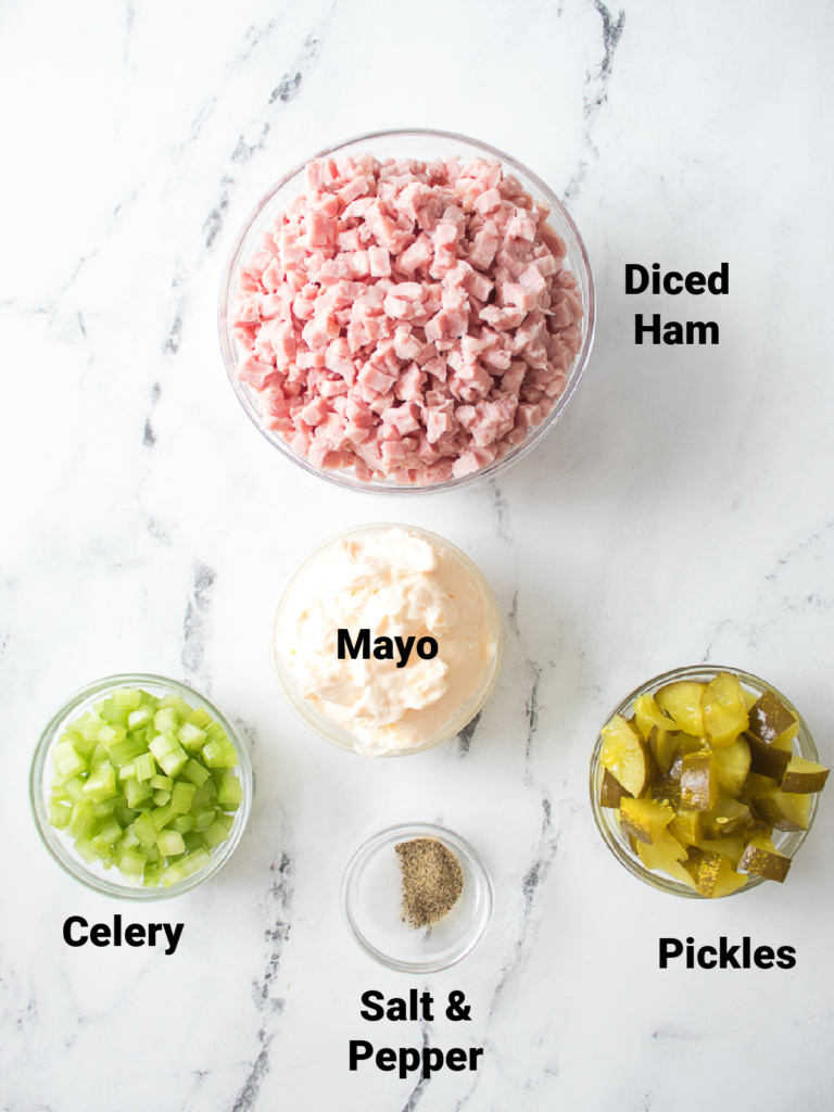 Easy Ham Salad Recipe - Southern Kissed