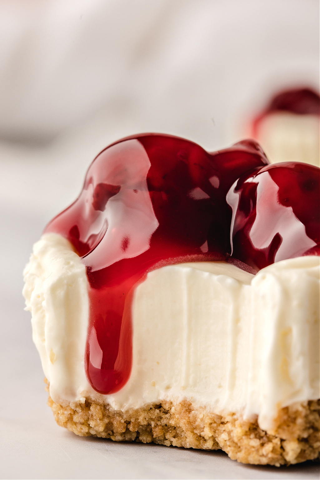 Easy No Bake Mini Cheesecakes With Cherries Recipe - Southern Kissed