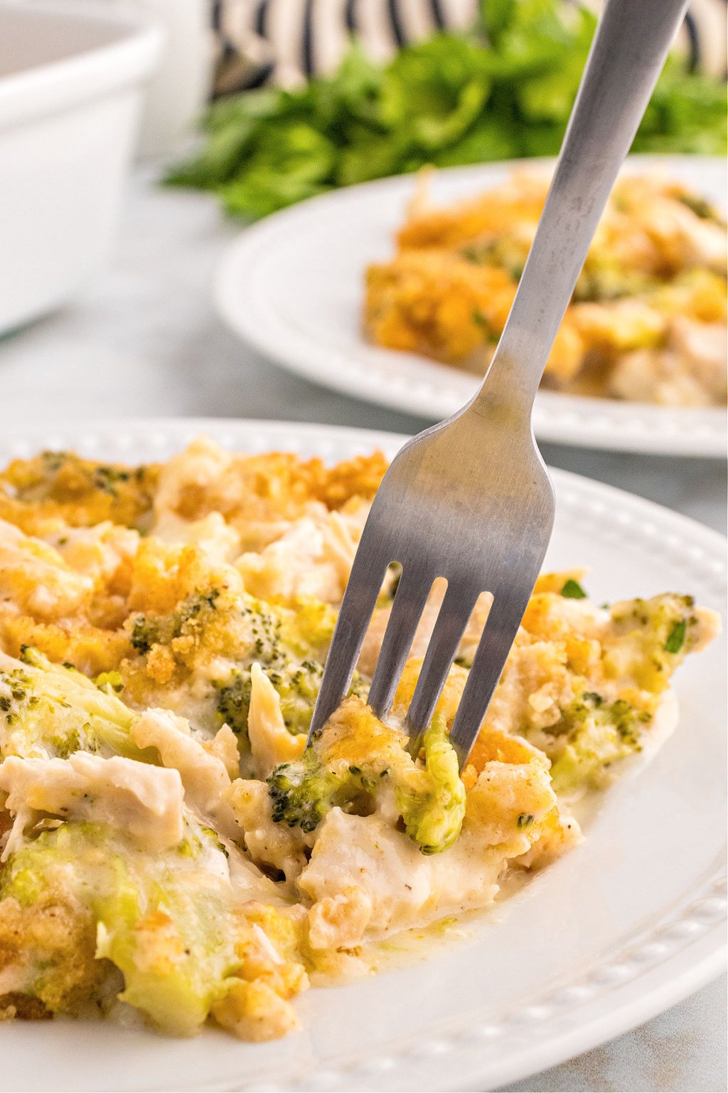 Easy Chicken Divan Recipe Made From Scratch - Southern Kissed