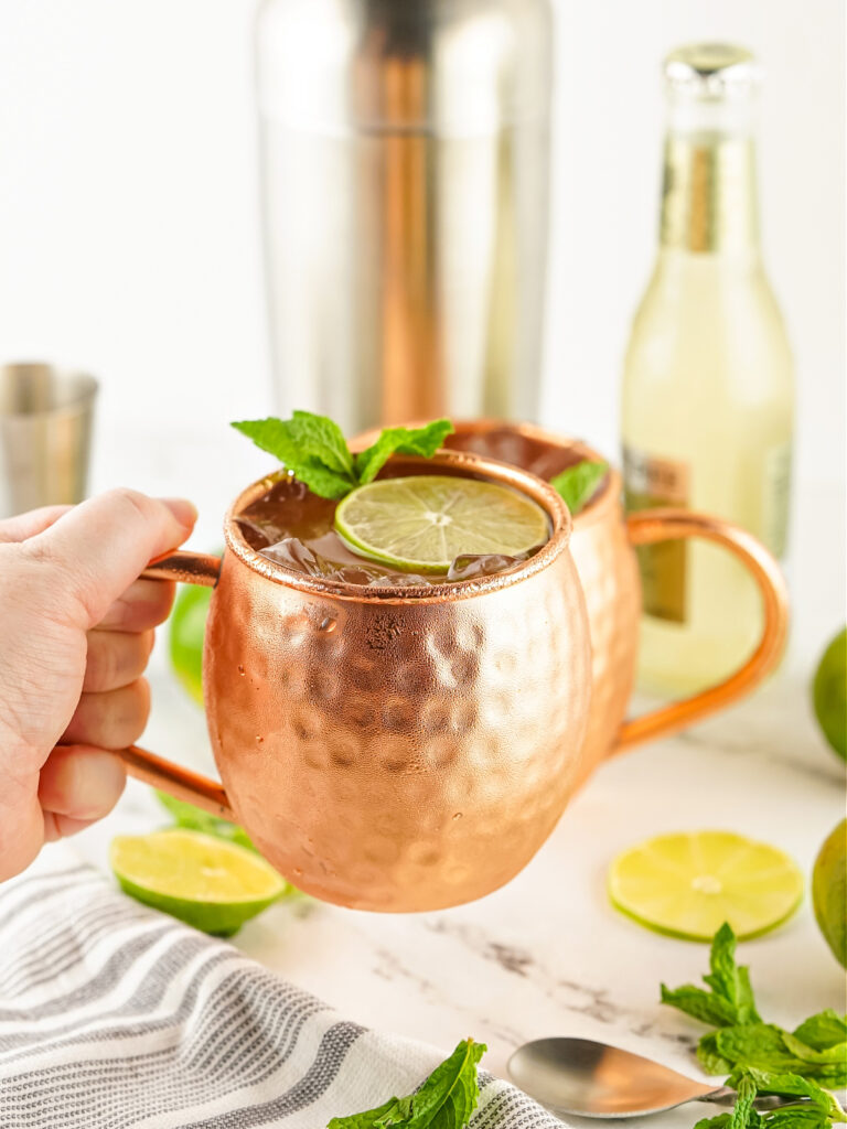 How To Make a Moscow Mule - Southern Kissed