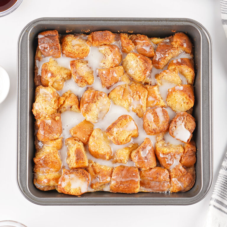 Easy Donut Bread Pudding - Southern Kissed
